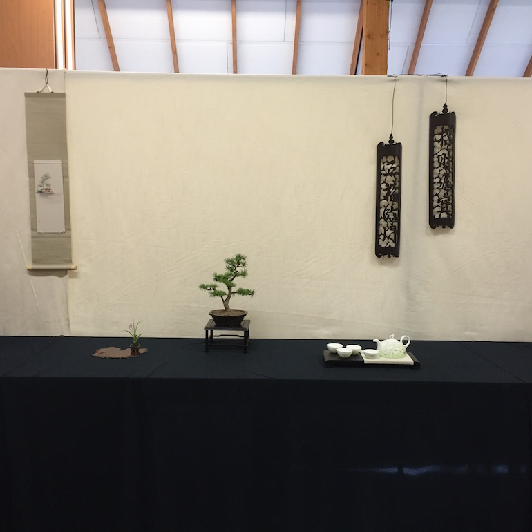 Bonsai displays @ Capel Manor - Swindon & District Bonsai