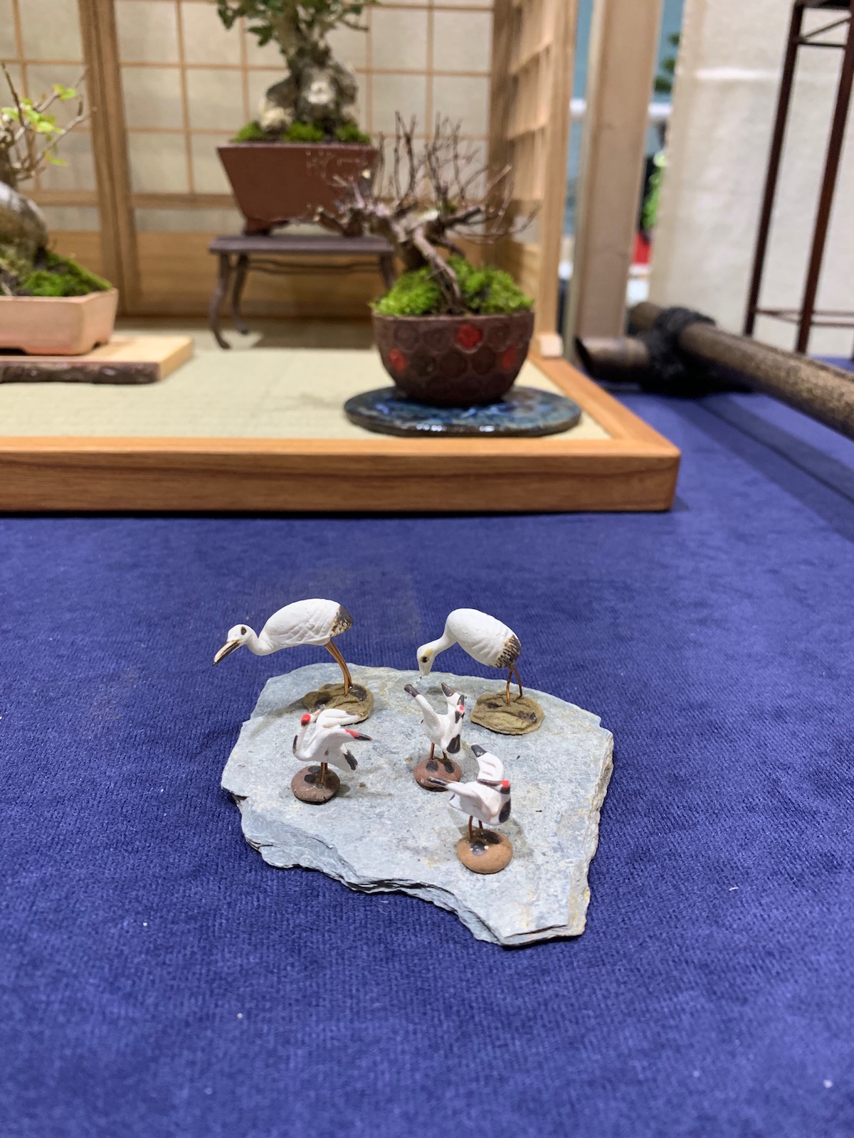 Les Storey mame display at our show